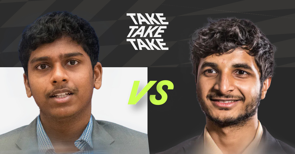 Pranav vs Vidit | Take Take Take - Watch Chess