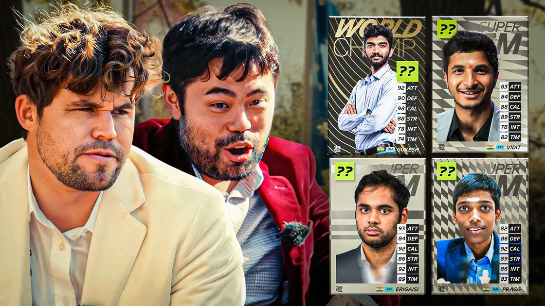 Magnus and Hikaru react to the Indian's player cards | Take Take Take ...