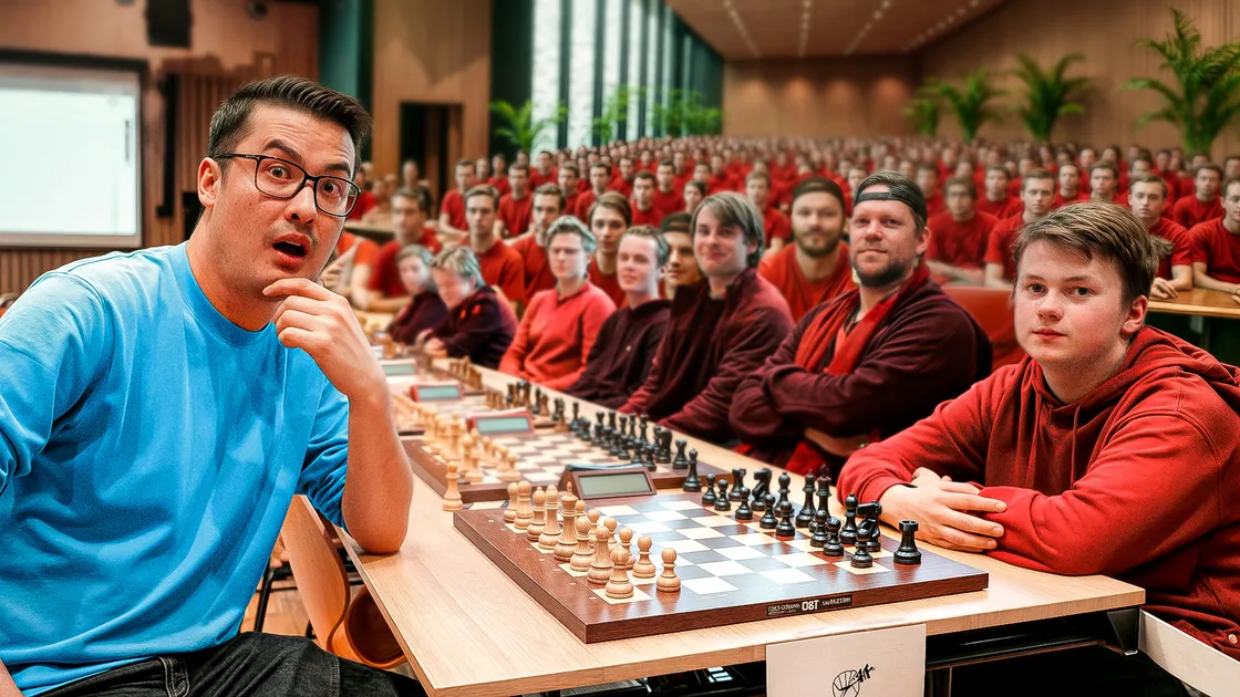 1 Chess Pro vs 100 Amateurs | Take Take Take - Watch Chess